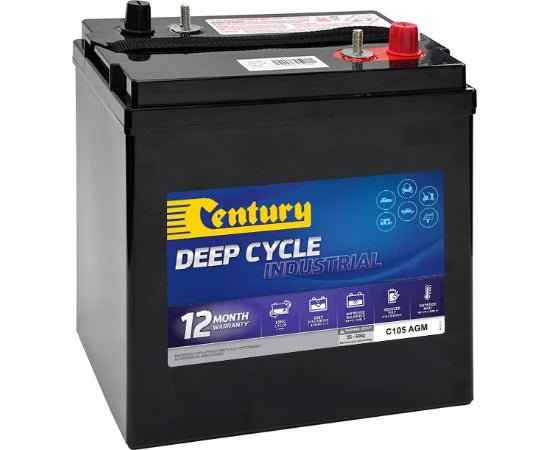C105 Industrial Deep Cycle Century Battery | Battery Barn Bundaberg