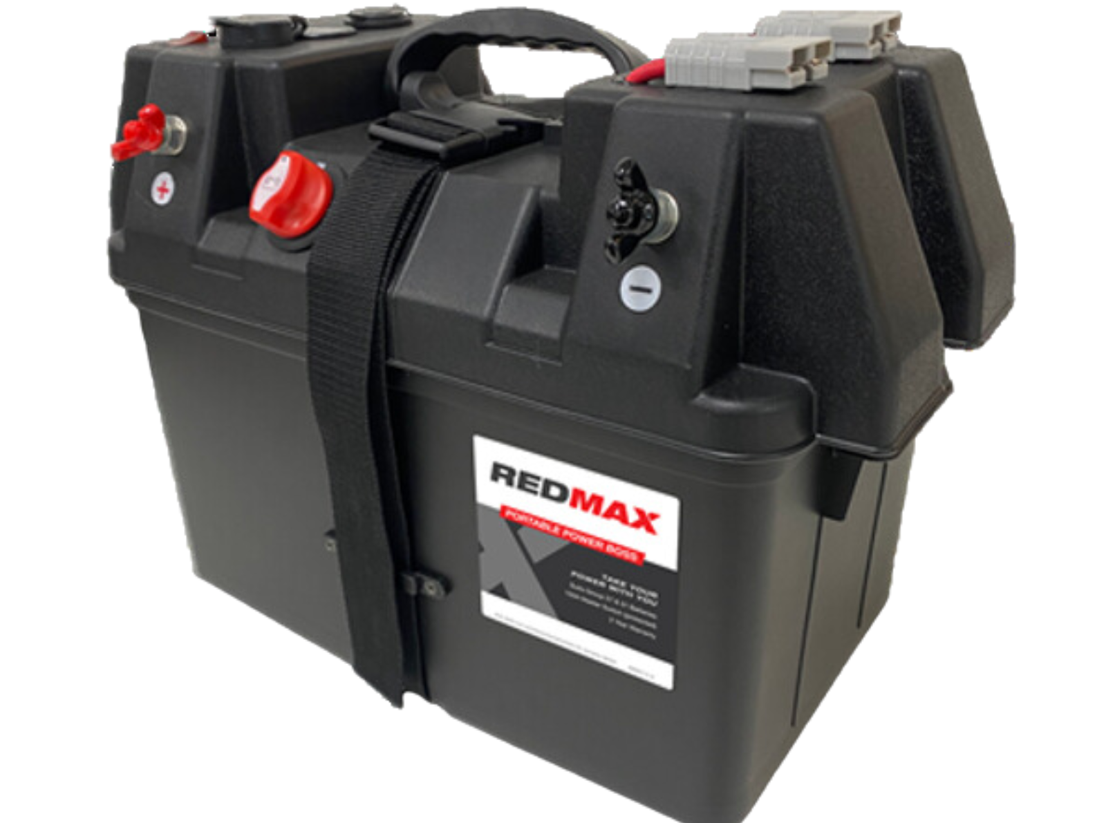 Redmax battery box | Battery Barn Bundaberg