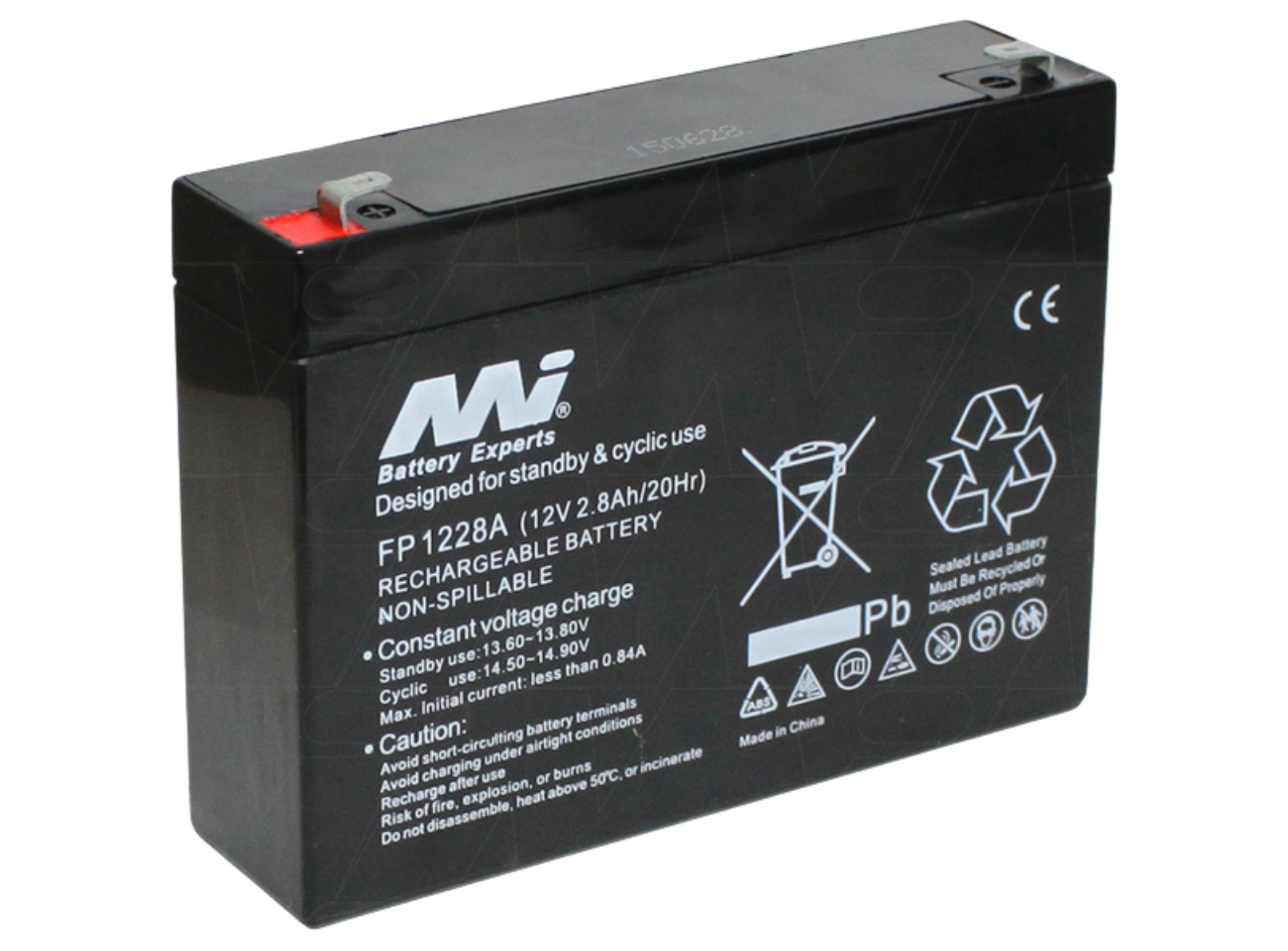 FP1228A Sealed Lead Acid Battery | Battery Barn Bundaberg