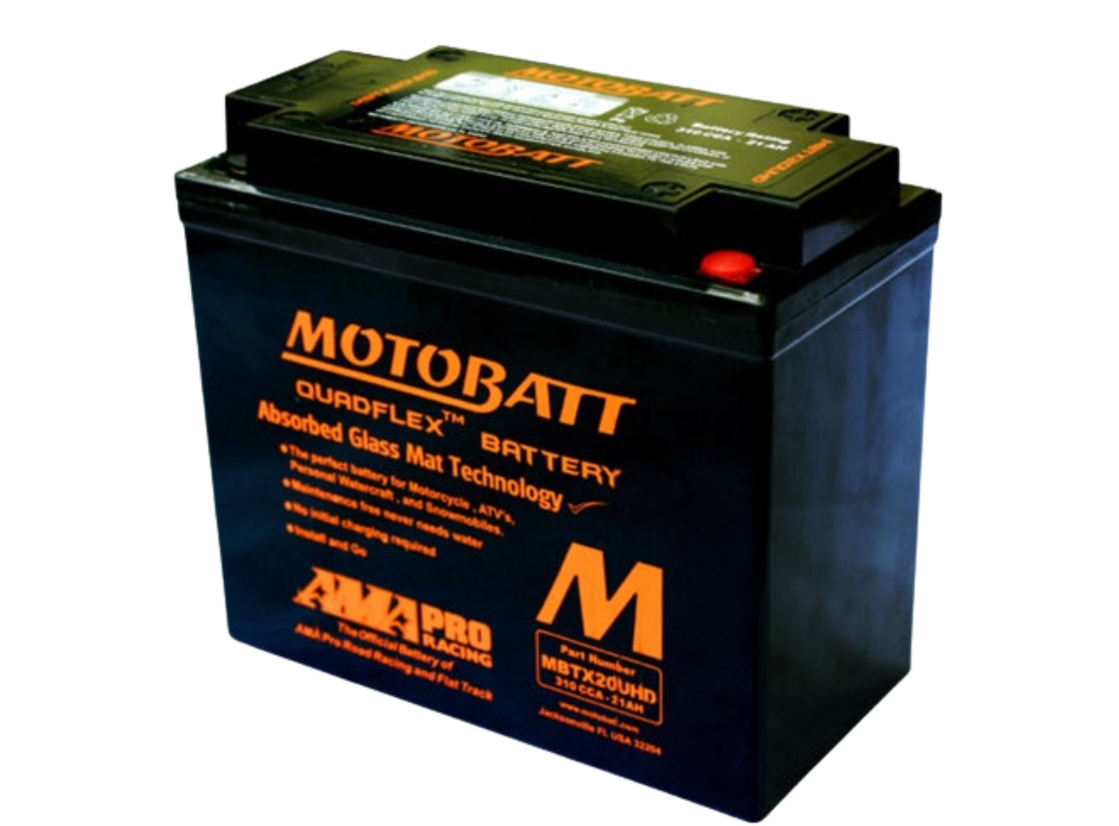 Motobatt MBTX20UHD AGM Motorcycle Battery | Battery Barn Bundaberg
