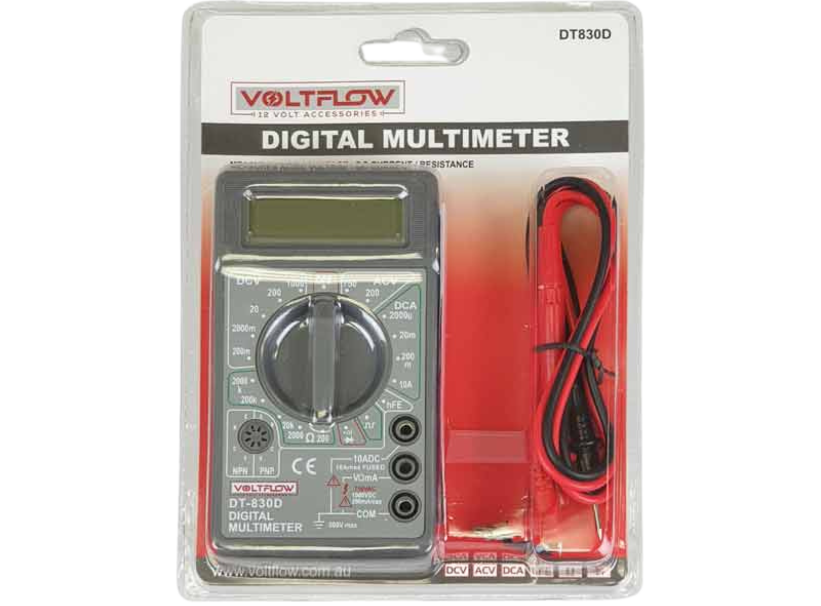 Voltflow Digital Multimeter | Battery Barn Bundaberg