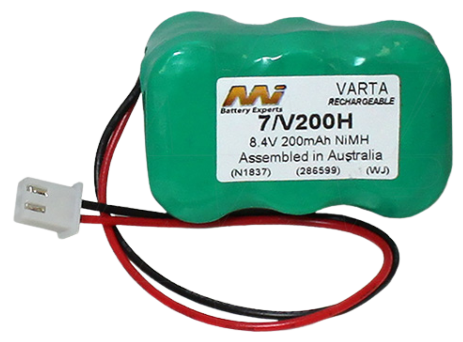 Varta 7/V200H Button Cell Battery Pack,Security Alarm Battery Pack ...