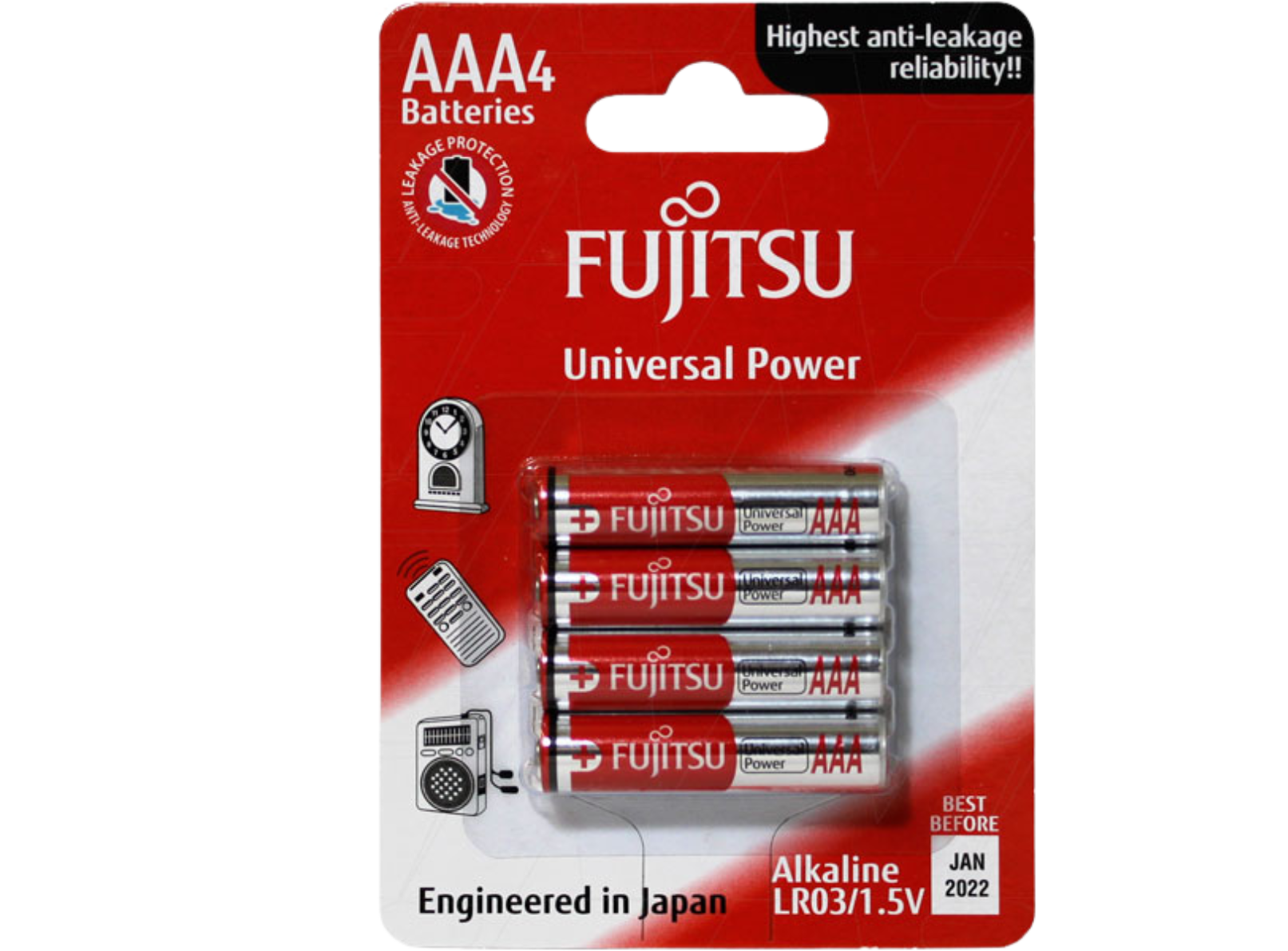 fujitsu-alkaline-aaa-4-pack-batteries-battery-barn-bundaberg