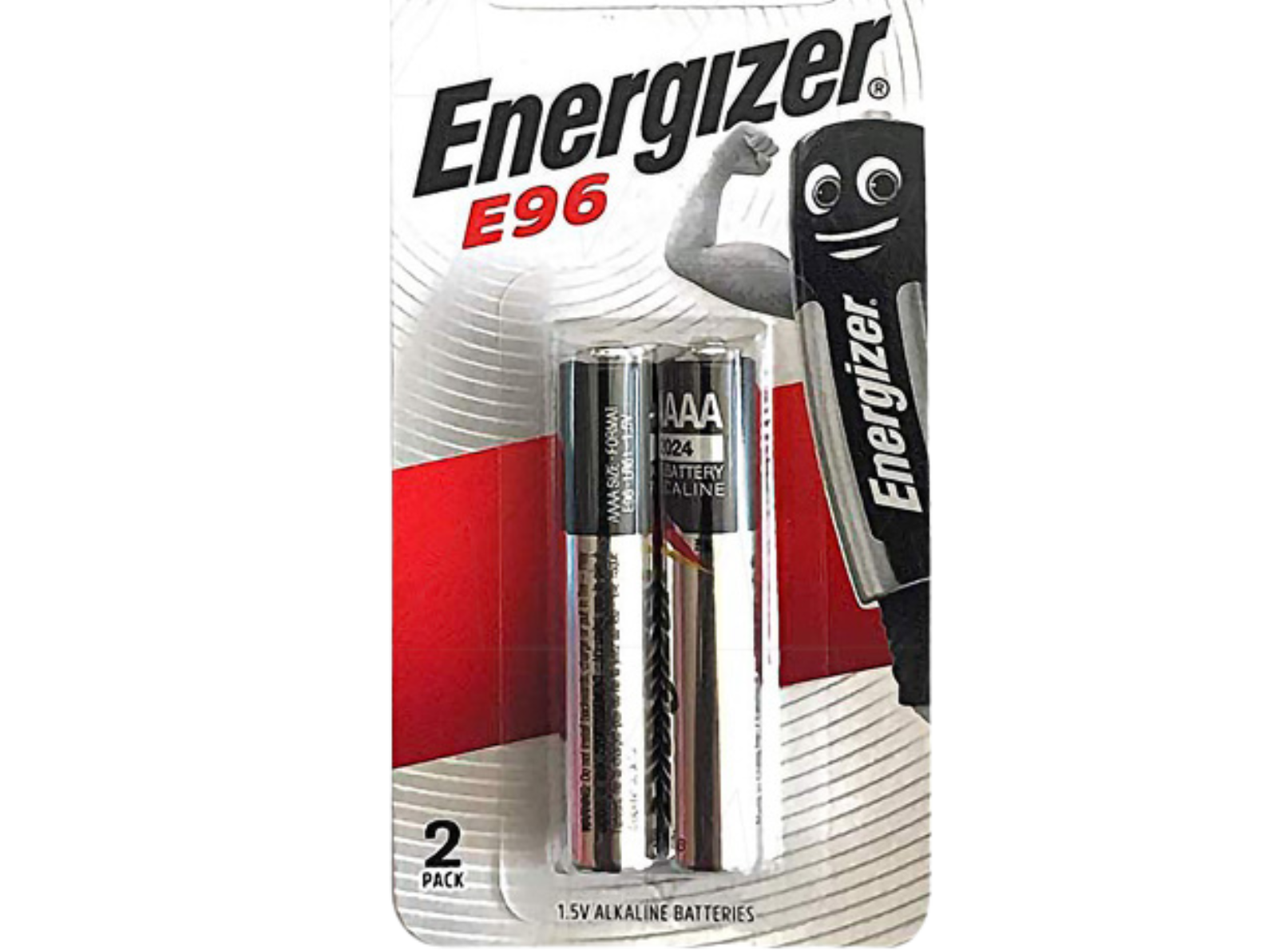 Energizer Alkaline E96 AAAA LR61 1.5V Battery - 2Pk | Battery Barn ...